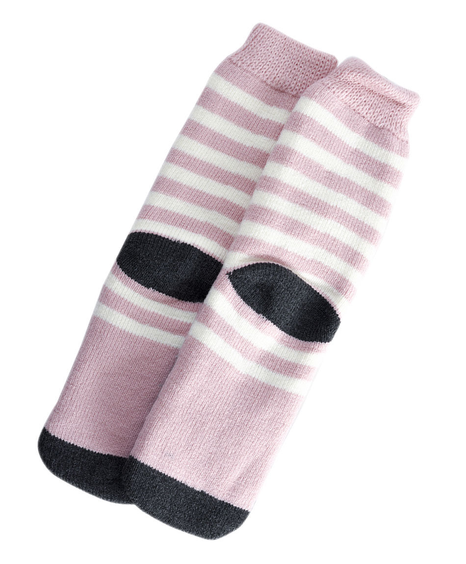 Sleep sock lana rayas - TRICOT