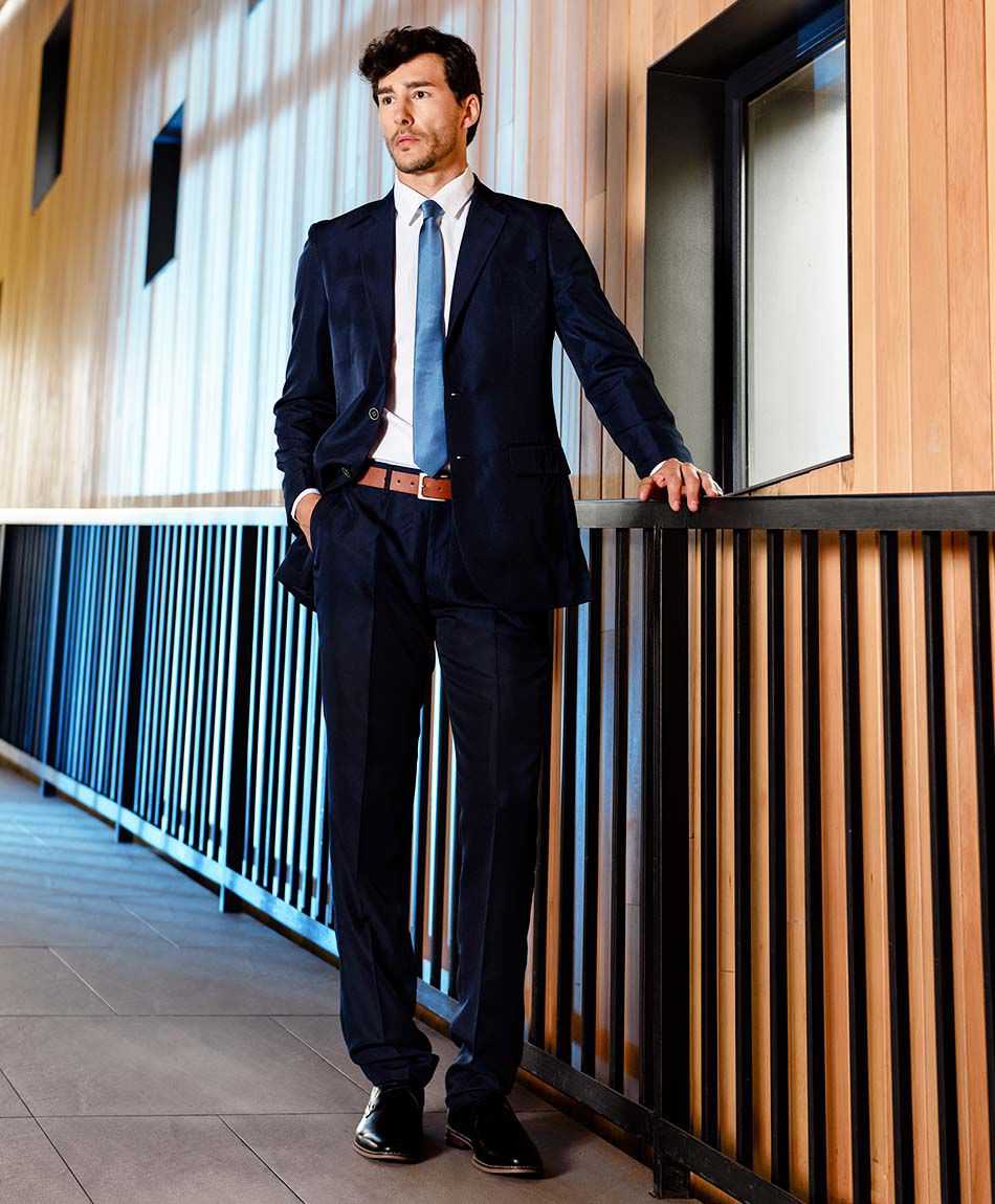 Traje de vestir hombre color azul - TRICOT